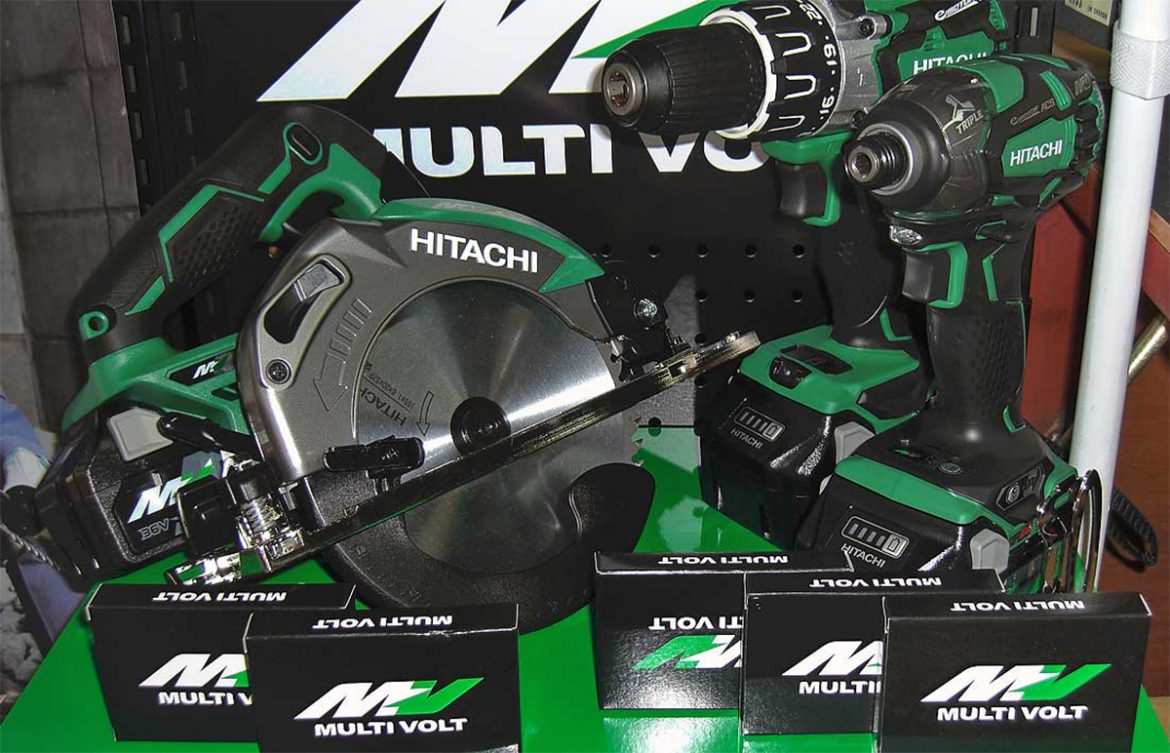Hitachi får nytt navn og nytt Multi Volt batterisystem - Verktøy 24
